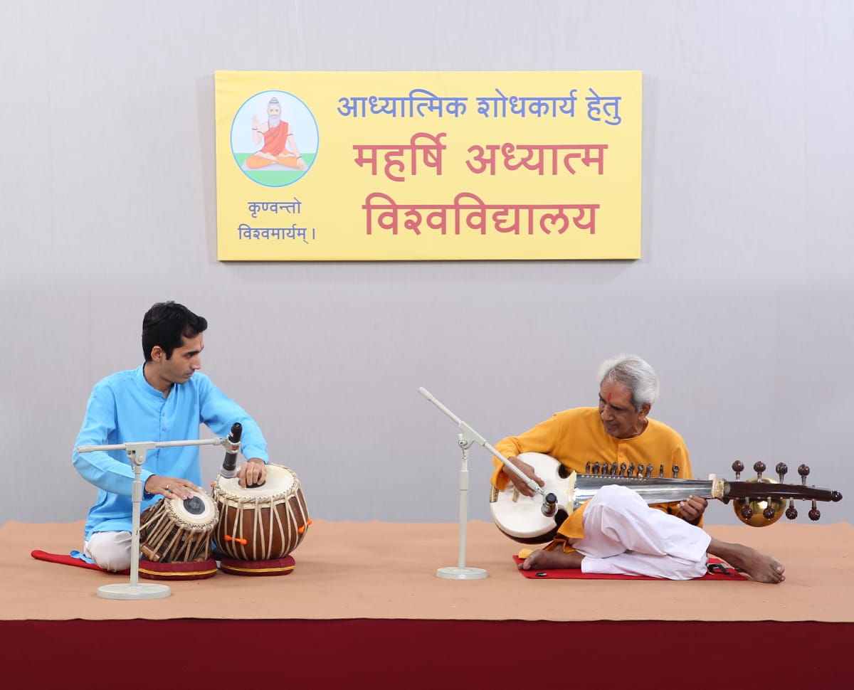 How a tabla accompaniment changes the spiritual impact of a sarod ...